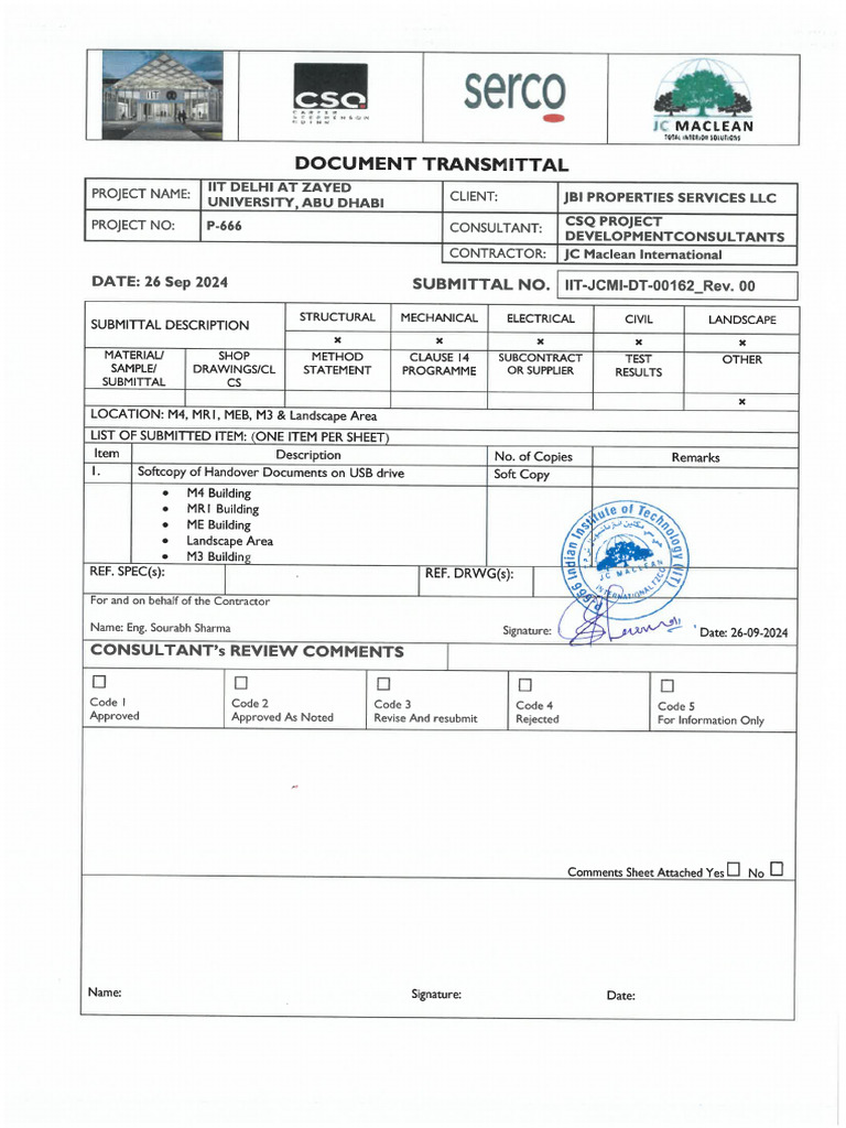 Iit Jcmi DT 0162 | PDF