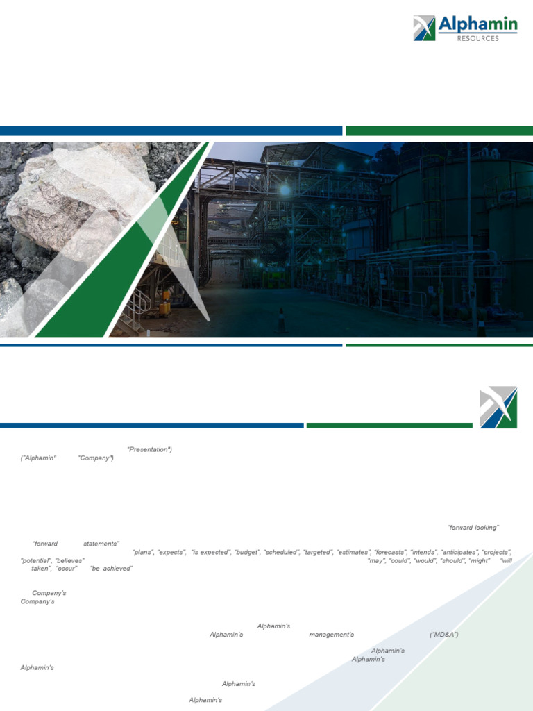 Alphamin-Corporate-Profile-20-Oct-20 | PDF | Mining | Renewable Energy