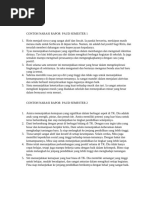 4 Contoh Narasi Raport P5 PAUD-TK Kurikulum Merdeka | PDF