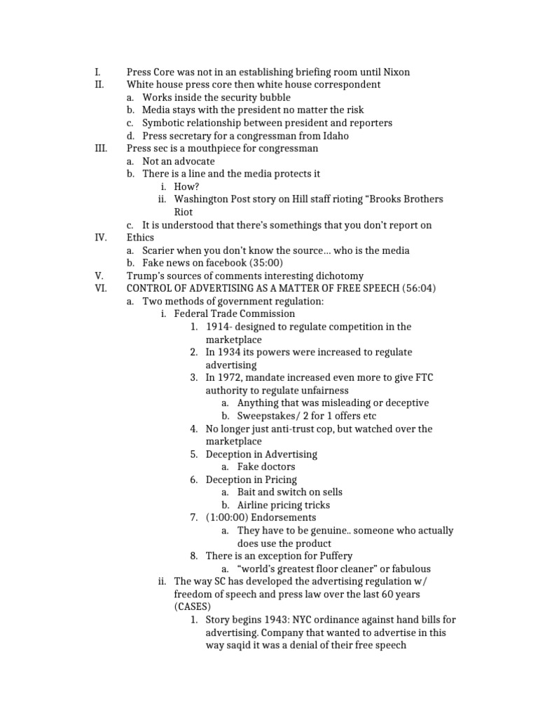 Constitution Lecture 14 | PDF | Federal Trade Commission | American ...