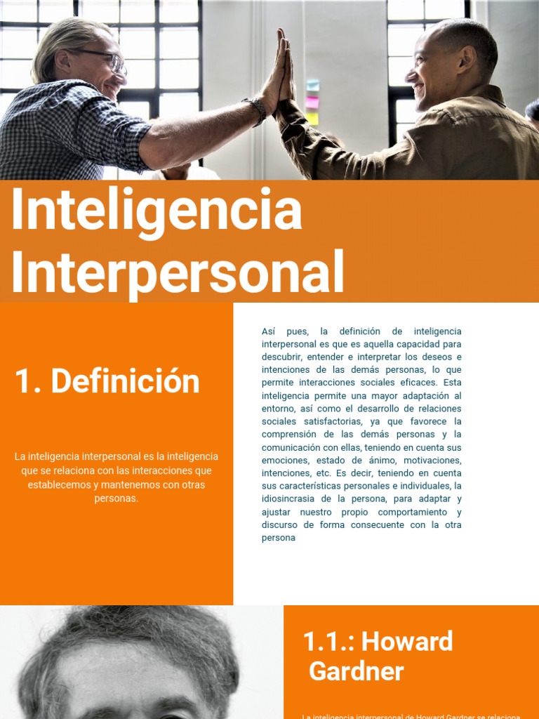 Inteligencia Interpersonal | PDF | Inteligencia | Liderazgo