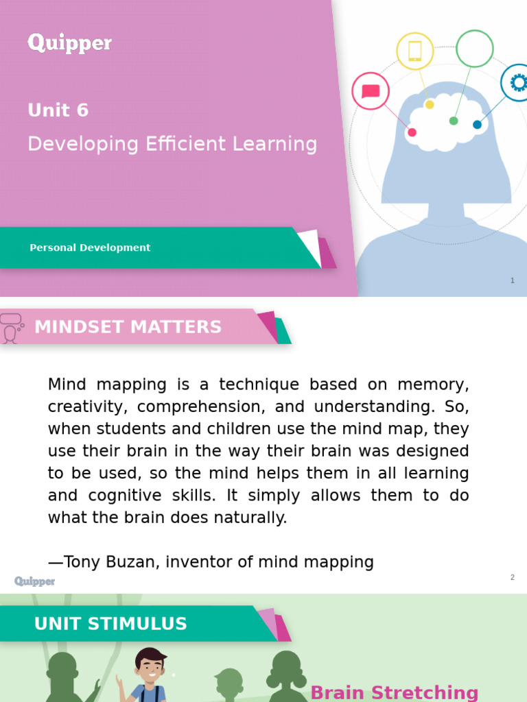 PD 11 12 Q1 0601 Developing Efficient Learning PS 1 | PDF | Lateralization Of Brain Function | Brain