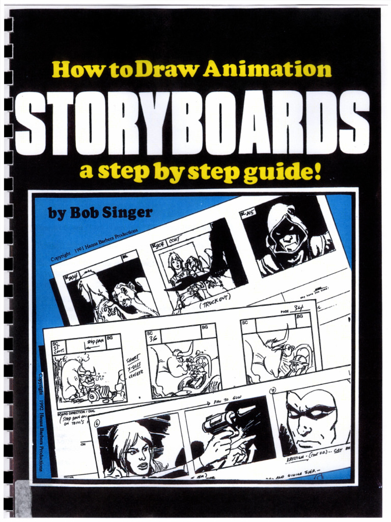 How To Draw Animation Storyboards | PDF
