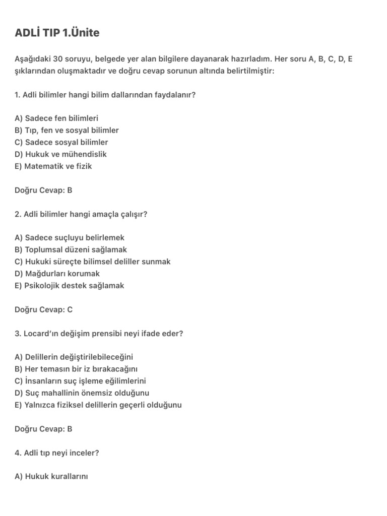 Bütün Sorular | PDF