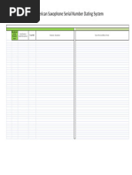 Instrument Serial Number Reference Guide | PDF | Musical Instruments ...