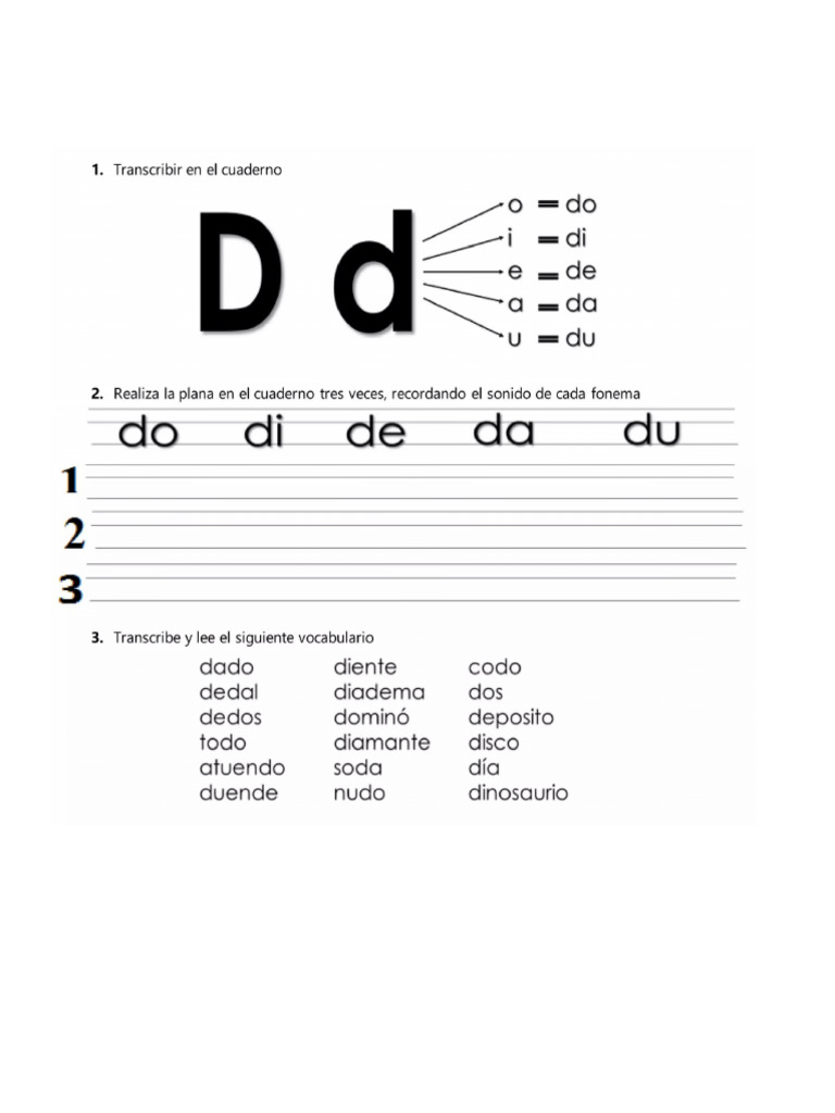 Cuadernillo D | PDF