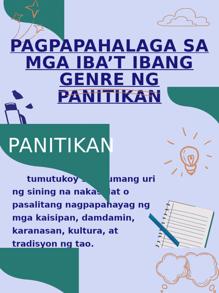 Panitikan 122609 | PDF