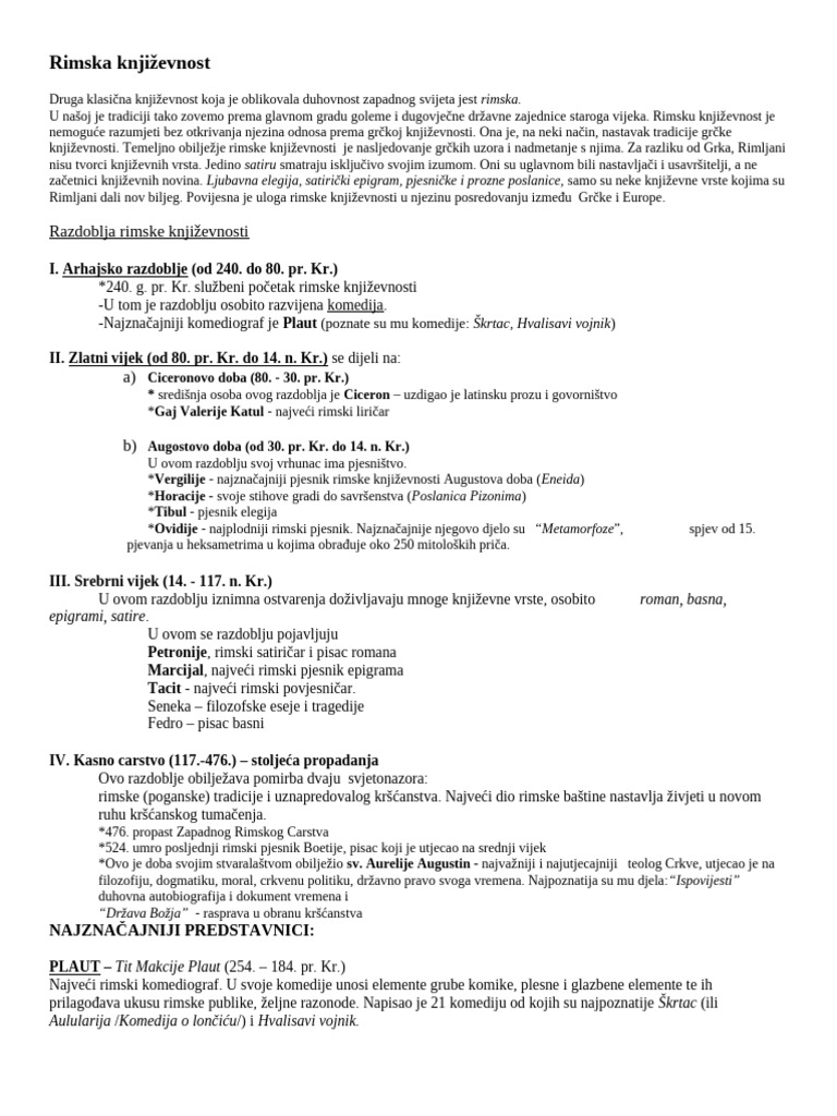 Anticka Rimska Shema | PDF
