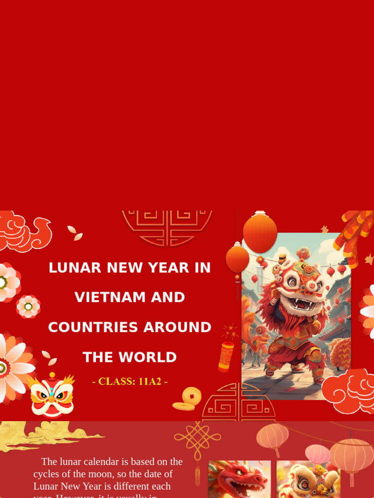 11a2-Lunarnewyear in Vietnam&Countries Around The World | PDF