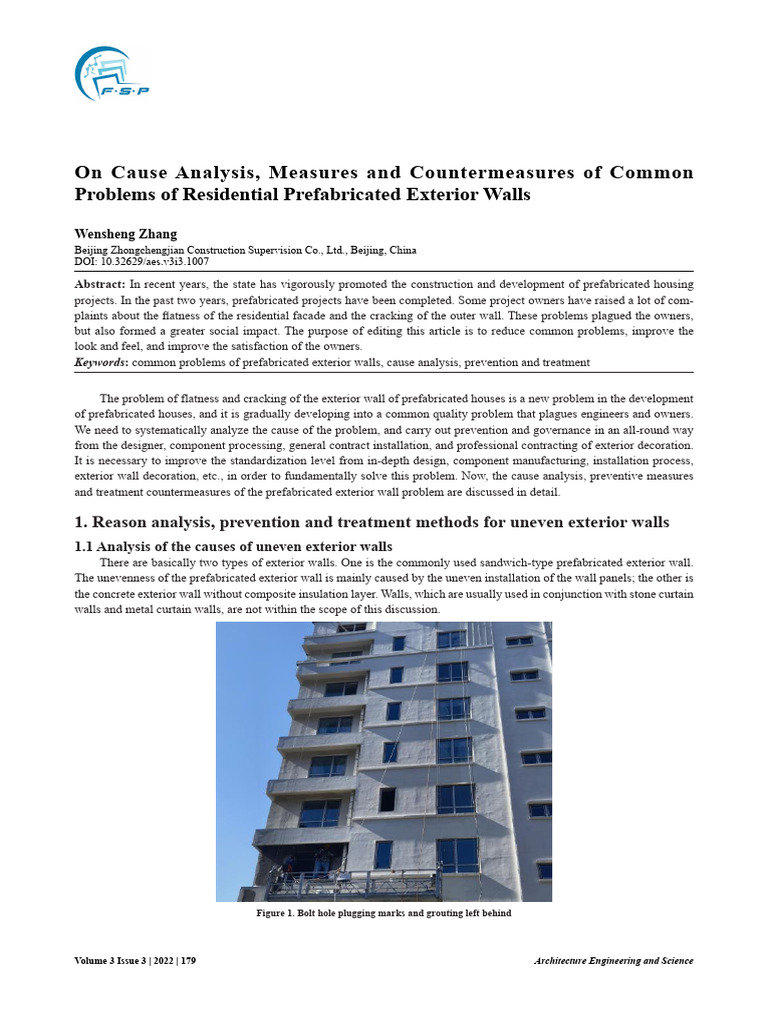 On Cause Analysis Measures and Countermeasures of Common 2c9ha2jq | PDF ...