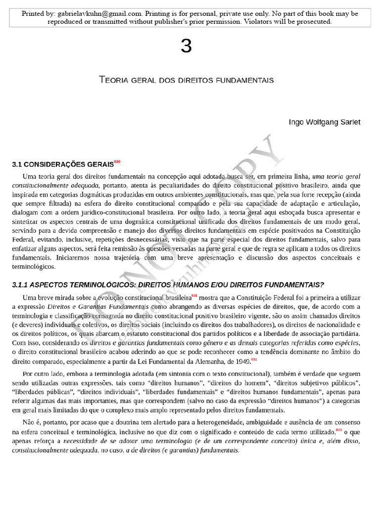 CURSO DE DIREITO CONSTITUCIONAL | PDF