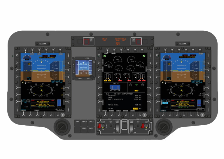 BK117-D3 Inst Panel. ID38459.37152 | PDF