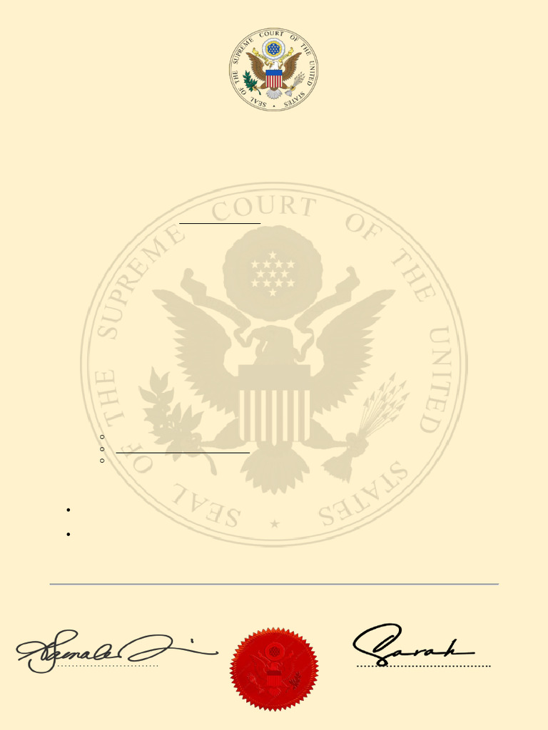 United States Supreme Court | PDF