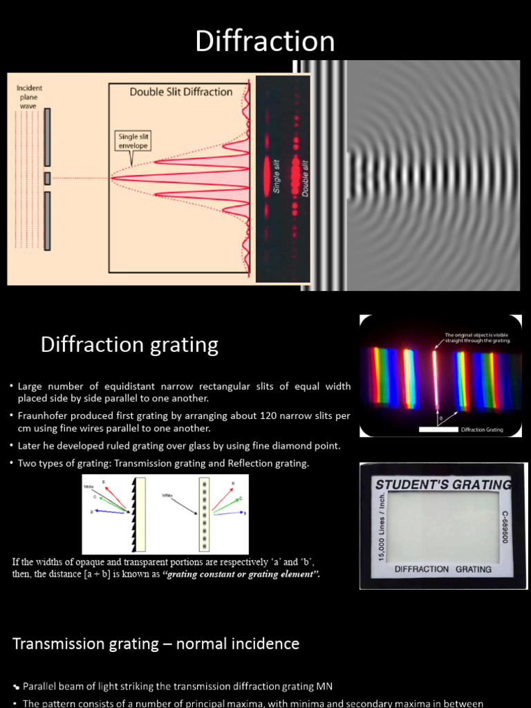 Diffraction - 5 | PDF