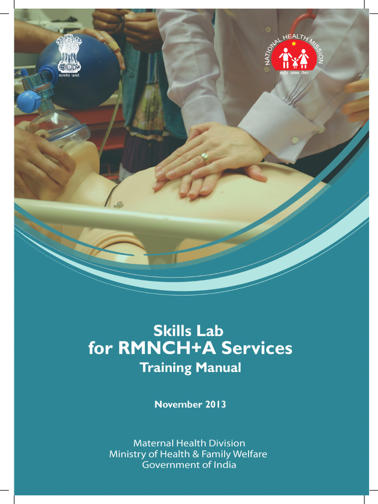 Skills Lab Training Manual for RMNCH+A | PDF | Mentorship | Learning