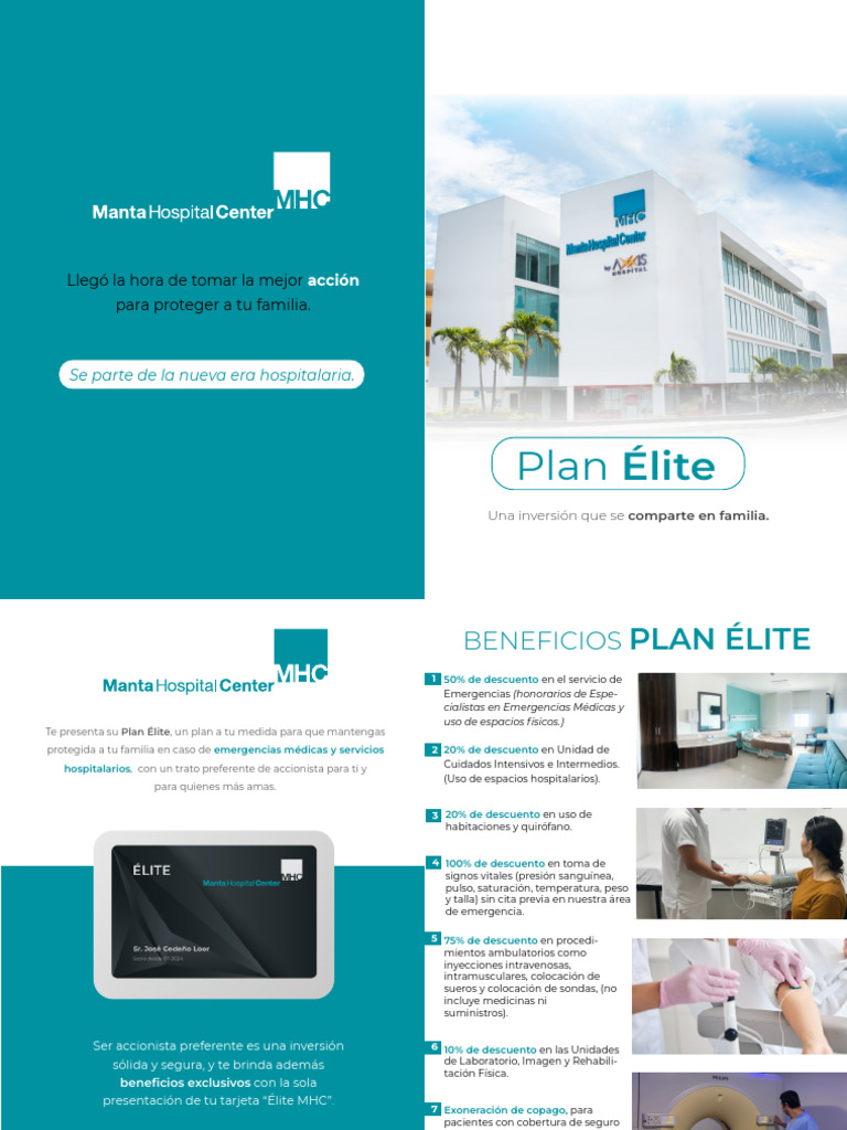 Diptico-Plan Élite | PDF | Medicina de Cuidados Intensivos | Medicina CLINICA