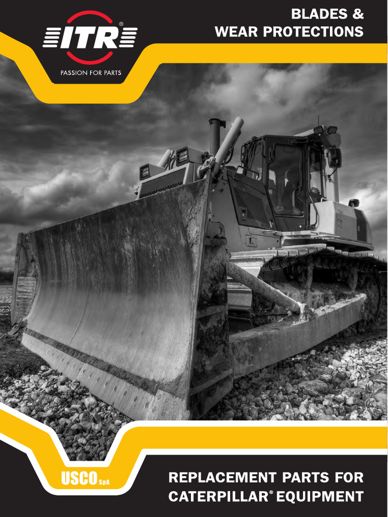 Itr Cat Blade General | PDF | Land Vehicles | Machines
