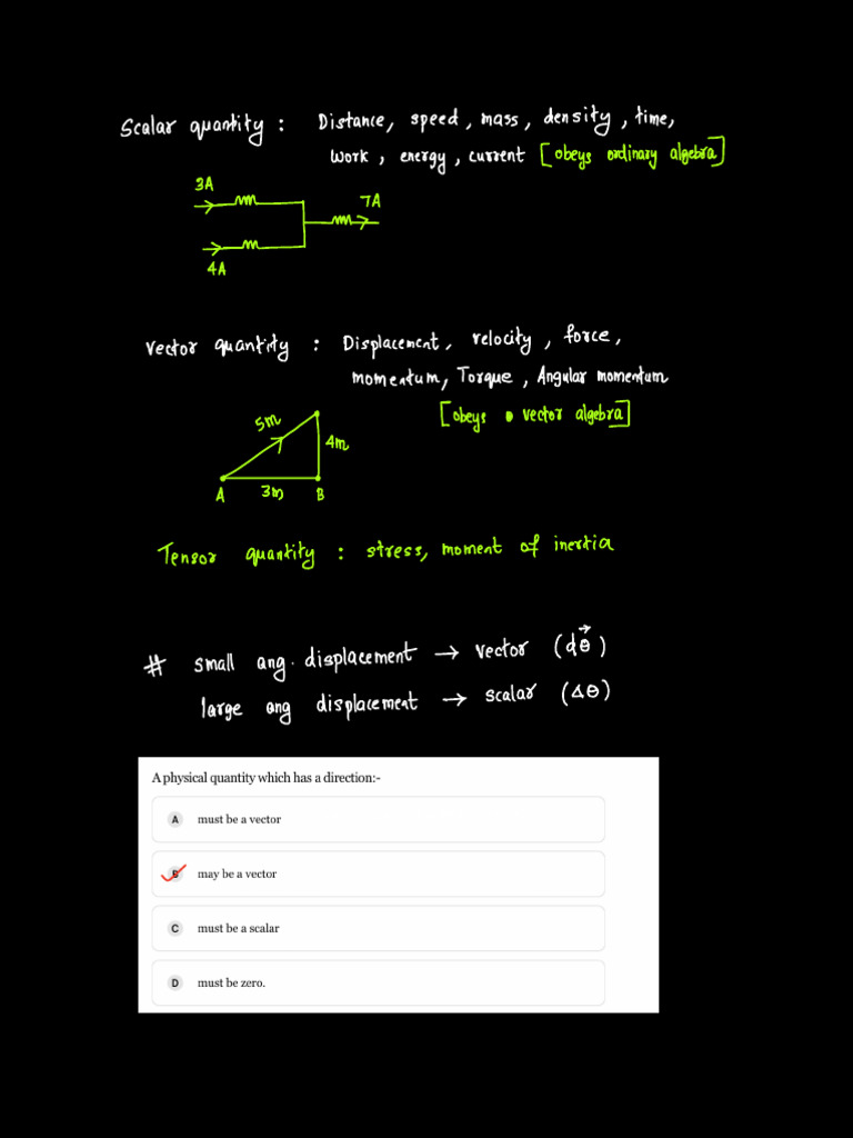 Understanding Scalars and Vectors | PDF | Euclidean Vector | Force