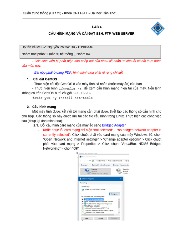 B1906446 QTHT Lab4 02 2021 2022 | PDF