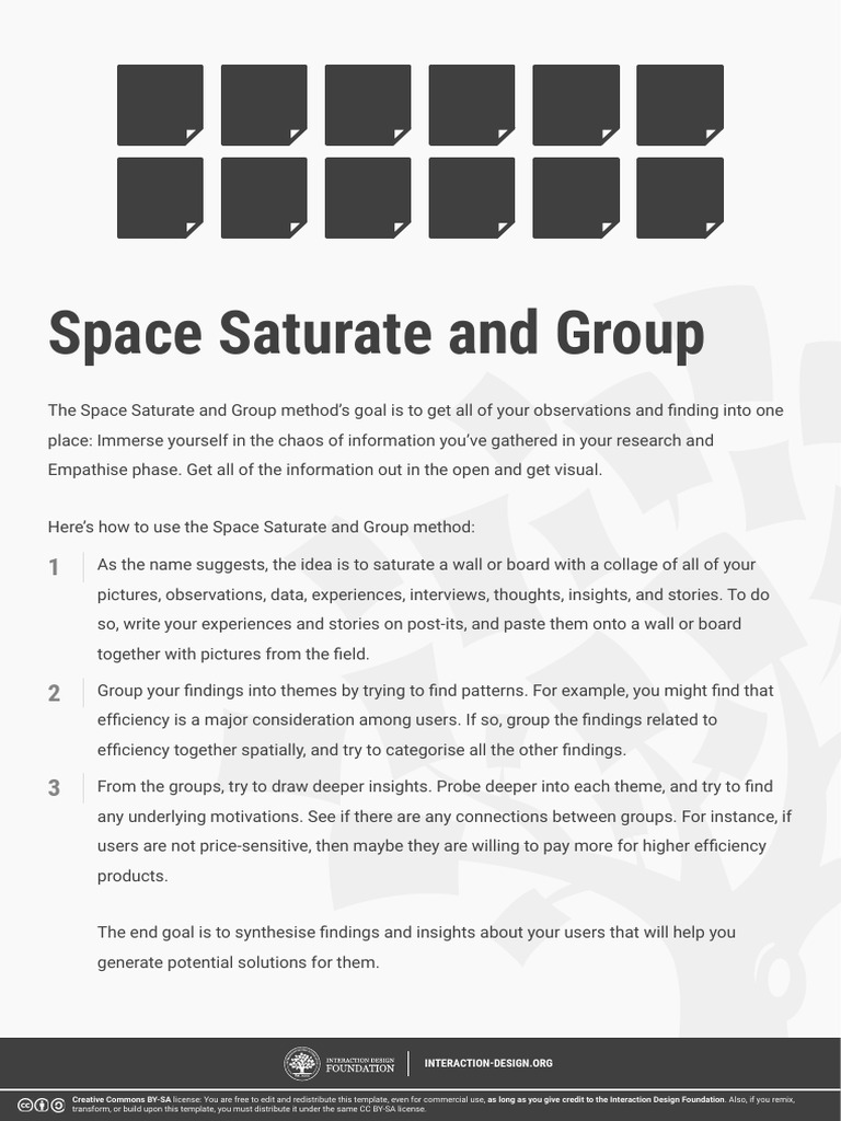 Space Saturate and Group Method | PDF | Human Communication
