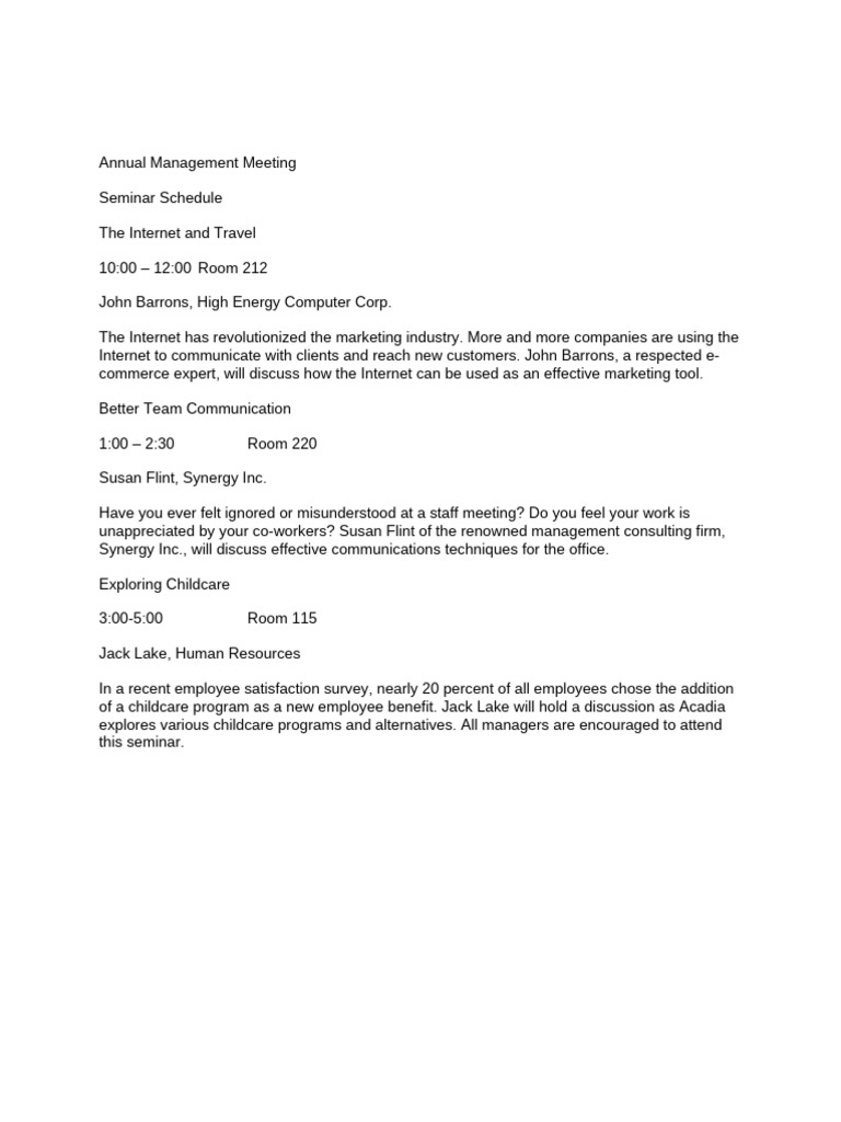 Selia Kessas - Meeting With Word Art-A | PDF