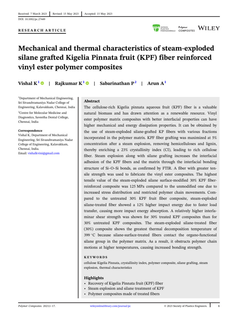 Polymer Composite P5 | PDF | Composite Material | Polymers