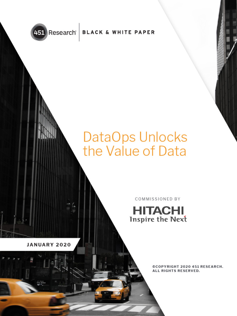 Online Assets Hitachi Vantara DataOps Unlocks Value of Data | PDF | Analytics | Cloud Computing
