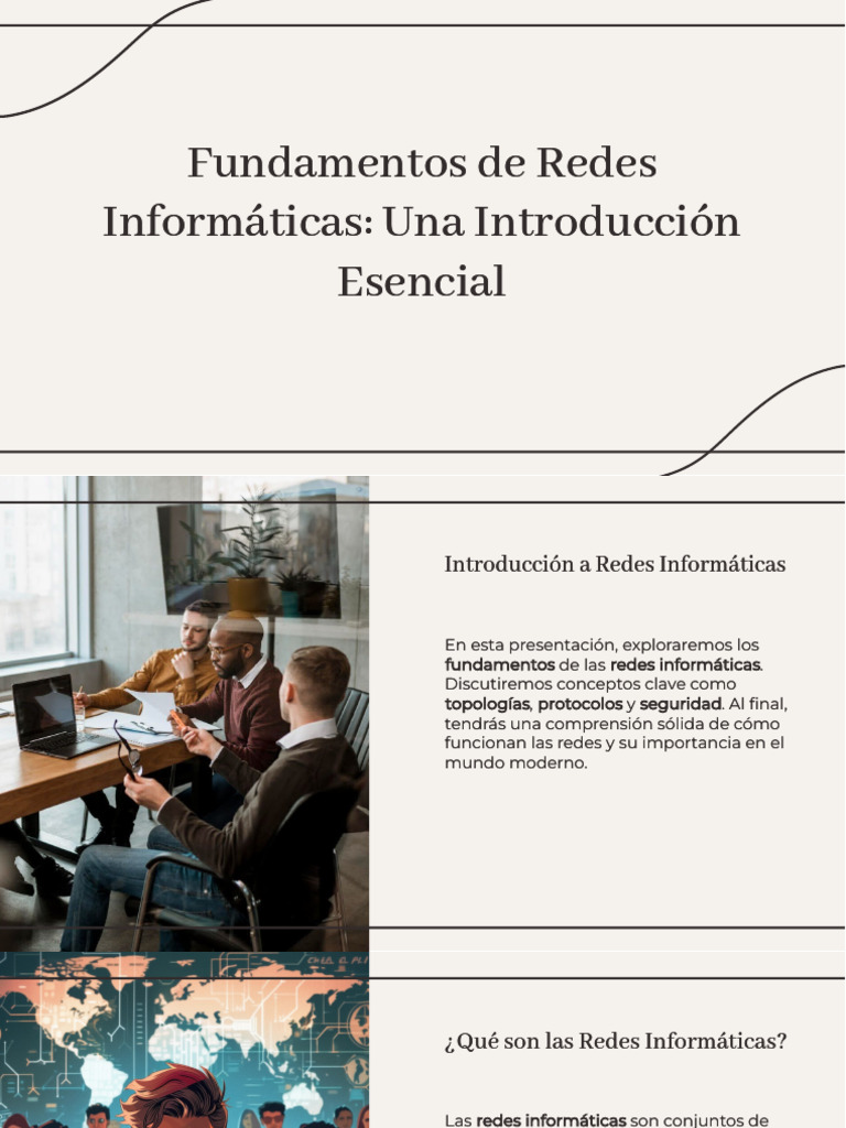 introduccion a las Redes informaticas | PDF
