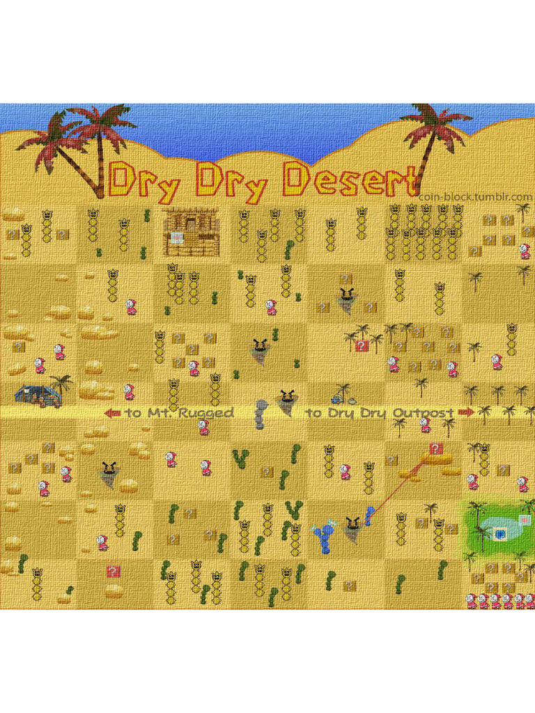 mapa desierto seco seco ppm | PDF