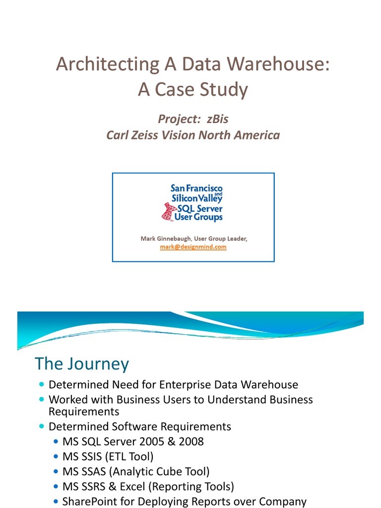 Architecting A Data Warehouse Architecting A Data Warehouse:: A A Case ...