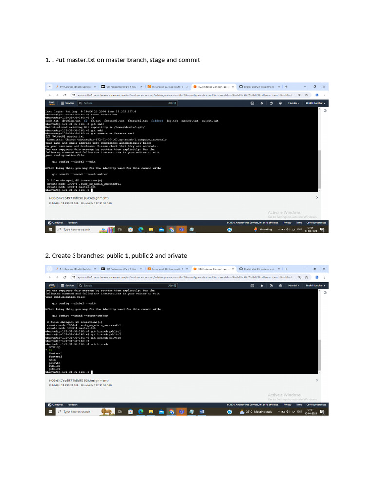 Git Assignment-4 | PDF