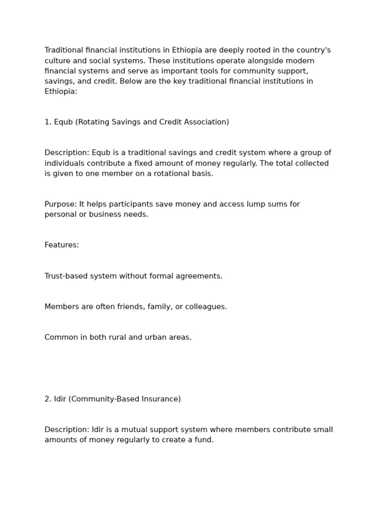 Traditional Financial Institution From Chat GPT | PDF | Credit ...