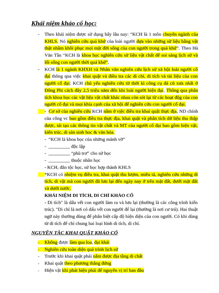 KCH CUỐI KÌ | PDF