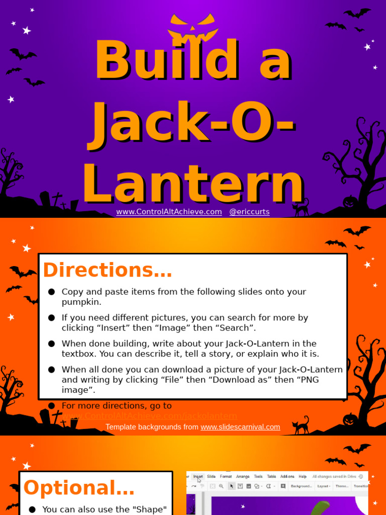 Create Your Own Jack-O-Lantern Online | PDF
