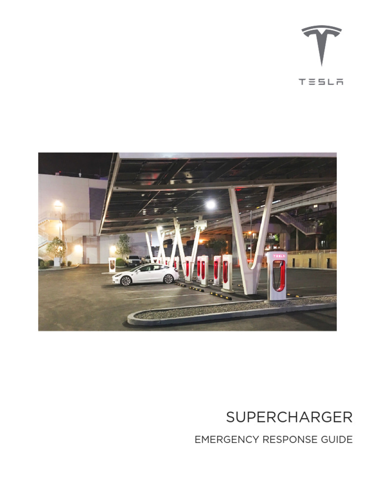 Supercharger First Responder Guide en | PDF | High Voltage | Firefighting