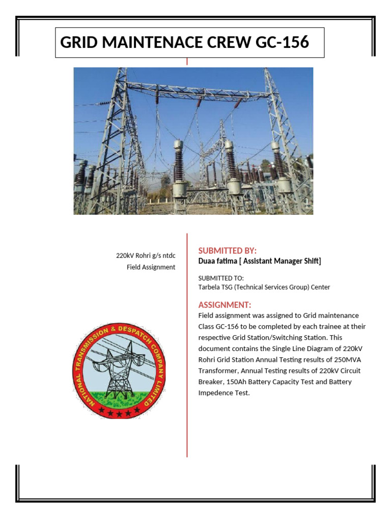 Field Assignment Cover Page Dua | PDF