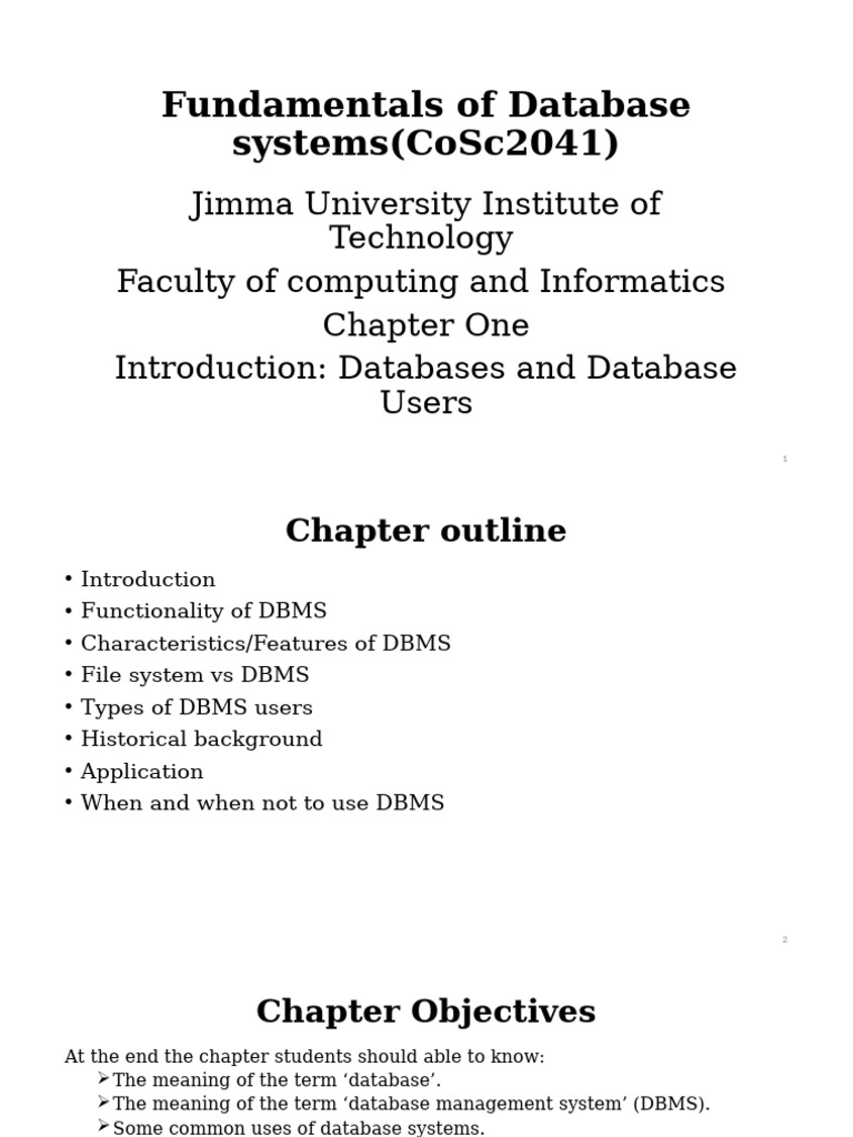 Introduction to Database Management Systems | PDF | Databases ...