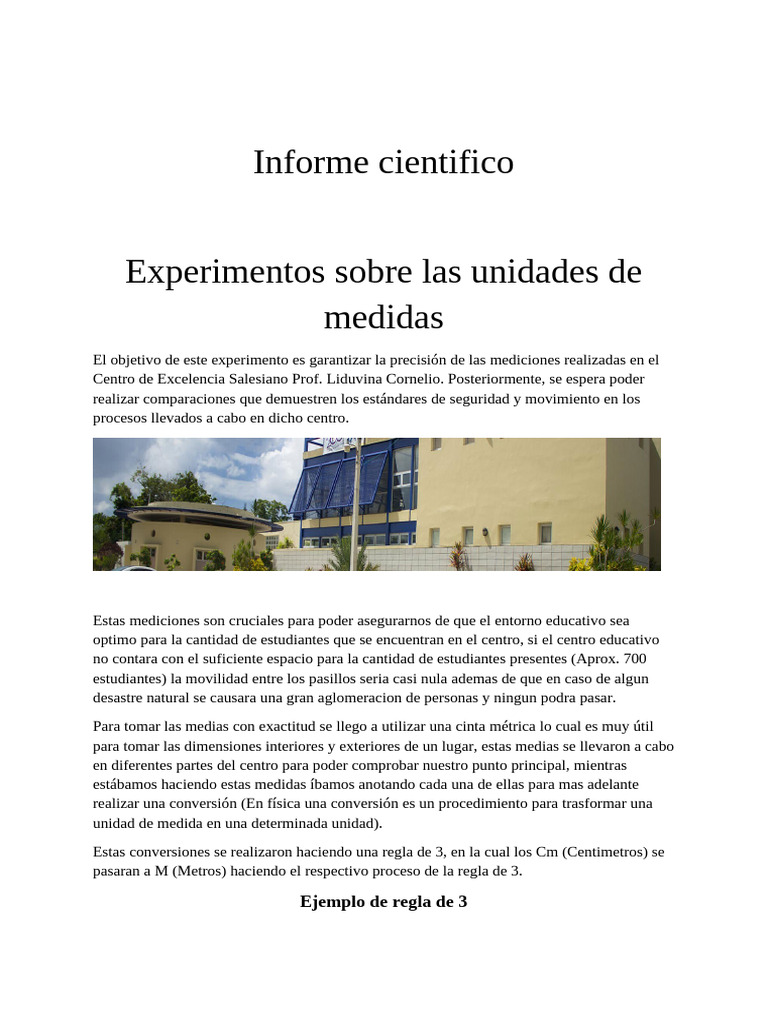 Informe Científico 1 | PDF