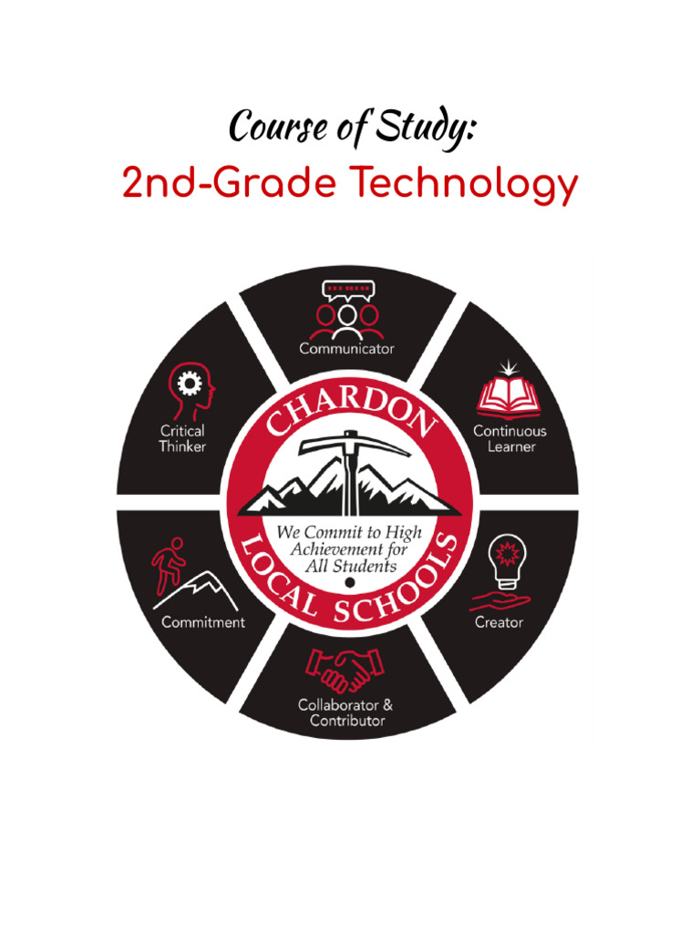 2nd-Grade Technology COS_20231011141027612_20231011142814862 | PDF | Learning | Science ...