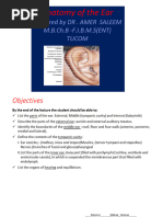 Anatomy of Ear Best PPT Notes Lectures DR Rahul Bagla ENT Textbook ...