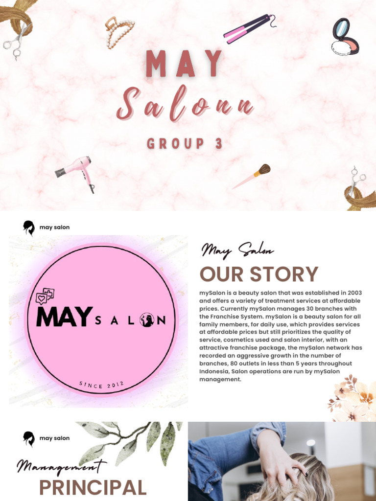 Brown Modern Aesthetic Beauty Salon Presentation | PDF | Social Media ...