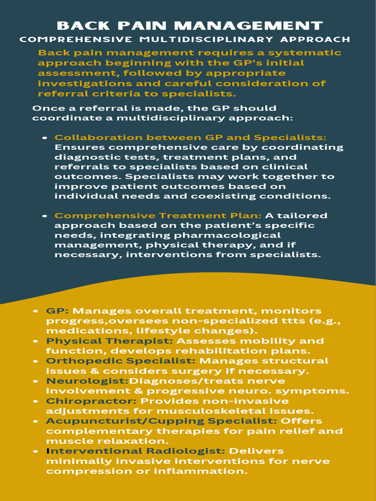 Back Pain Management in Primary Healthcare | PDF | Physical Therapy ...