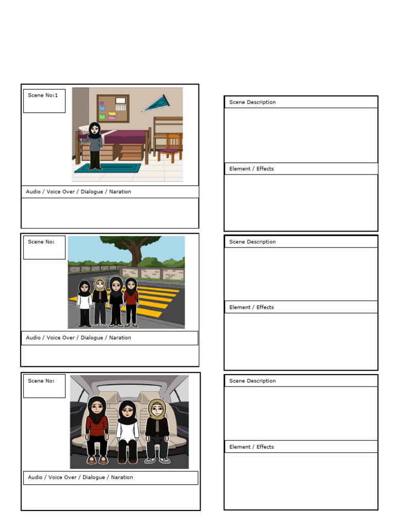Storyboard: Weekends with Friend KMJ | PDF