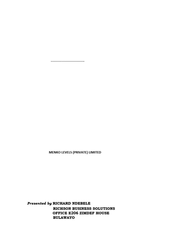 Cr6 Side A - Bunoti Investments PL | PDF