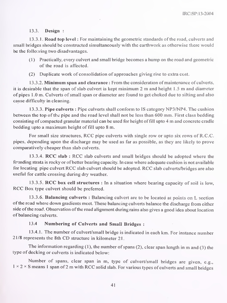 Extracted Pages From IRC - SP - 013 - Guidelines - For - The - Design - of | PDF | Bridge ...