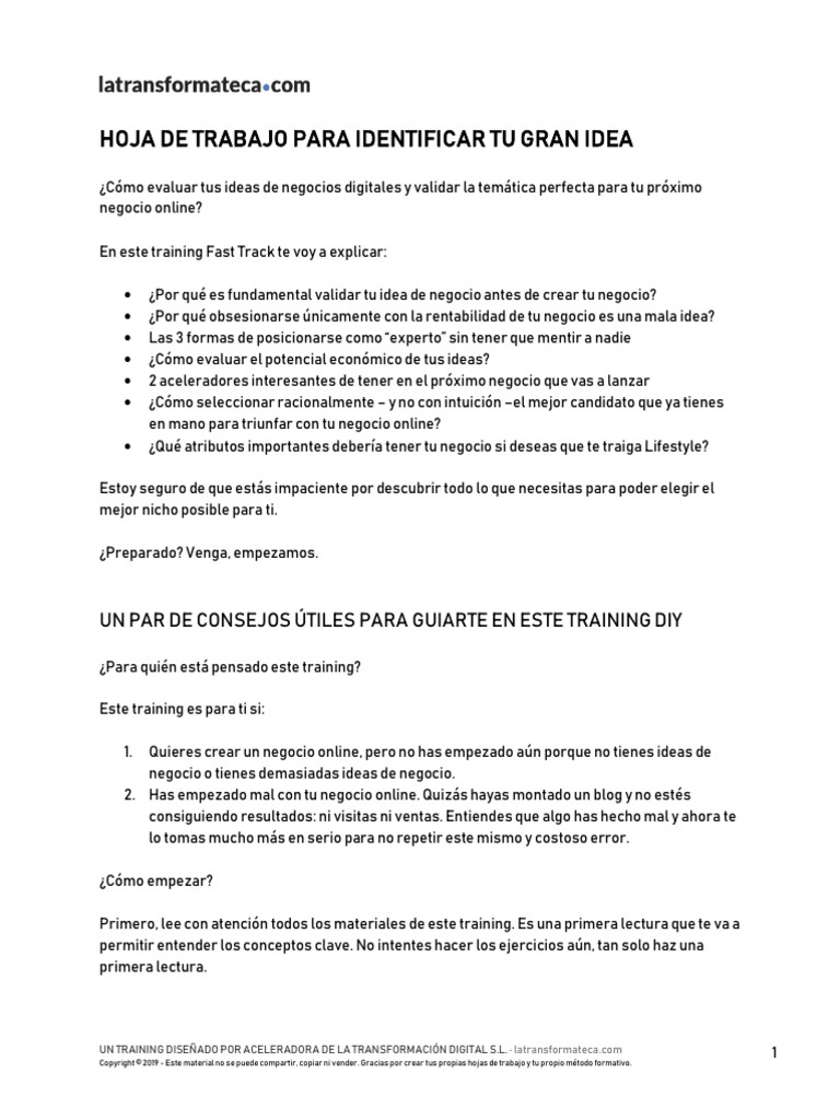 M2 Oferta V3 Mejor Nicho HDT | PDF | Blog | Derechos de autor