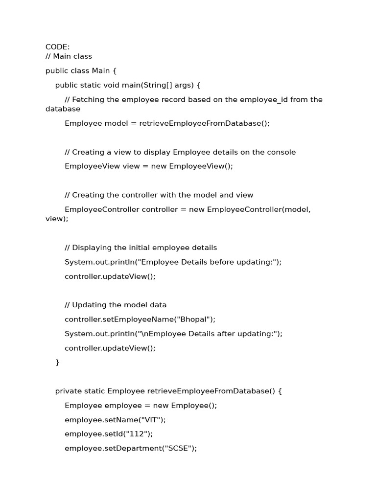 Mvc Program Pdf Computing Computer Programming 7591