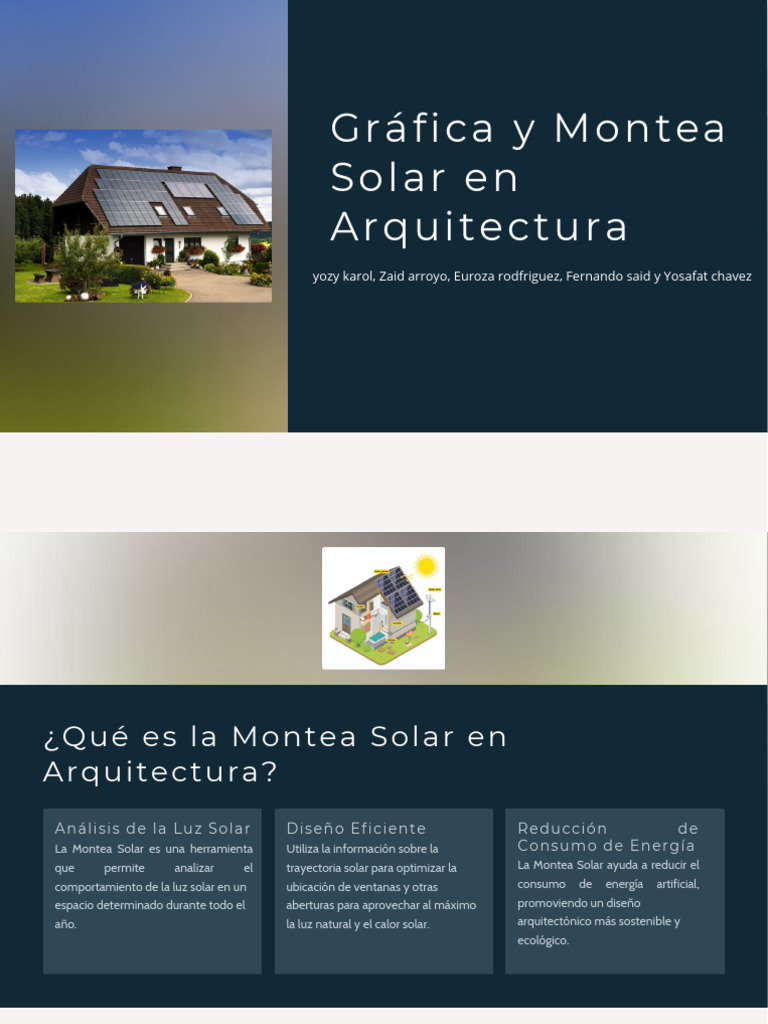 Grafica y Montea Solar en Arquitectura | PDF | Energía solar | Energía ...