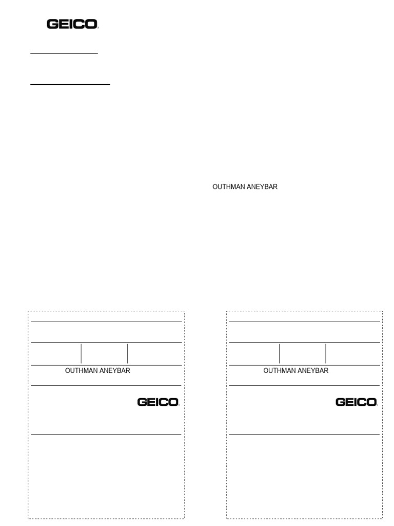 Indiana Insurance ID Card Details | PDF | Identity Document