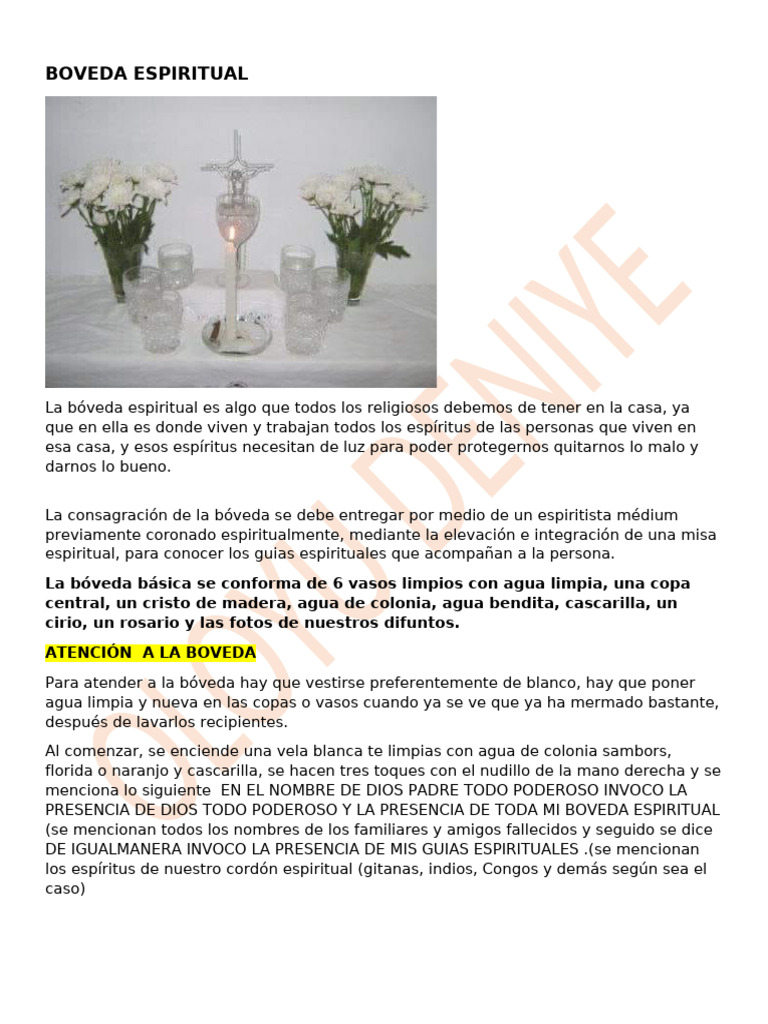 Guía Completa para la Bóveda Espiritual | PDF | Amor | Oración